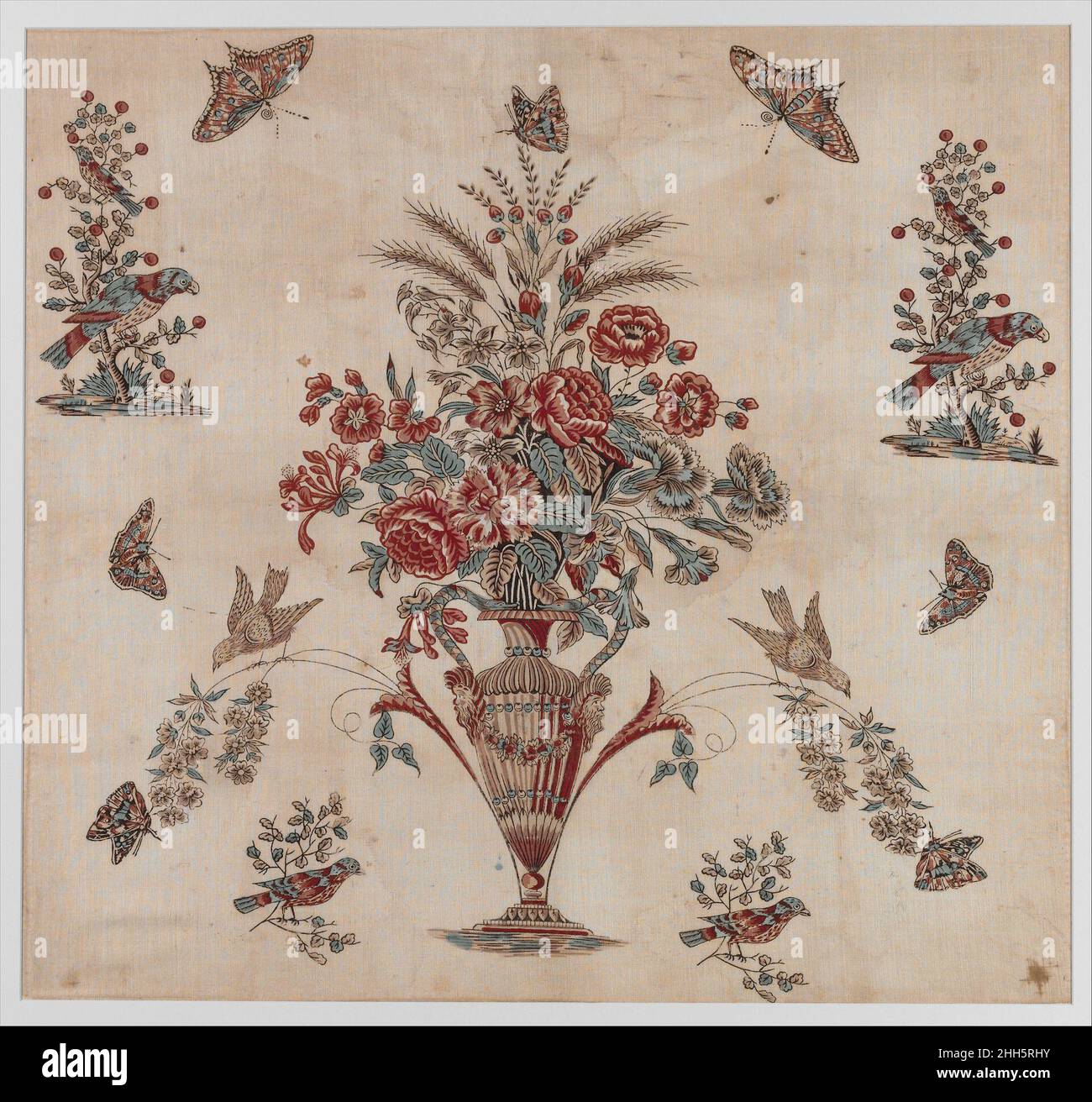Quilt center ca. 1790 John Hewson American John Hewson, the first ...