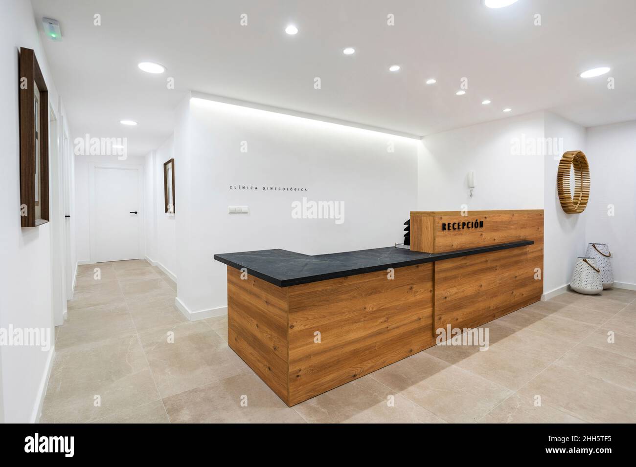 Modern Hospital Reception