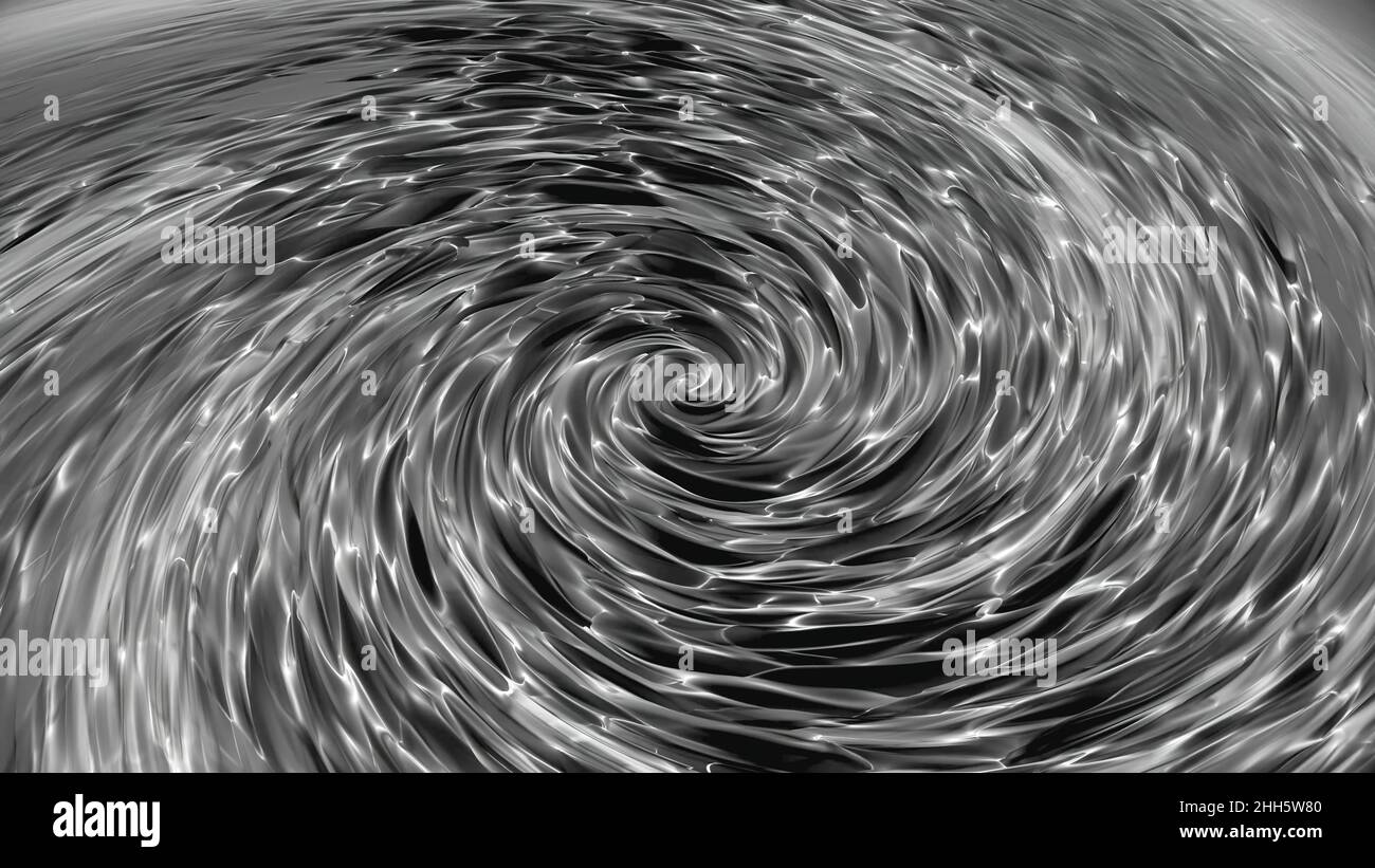 Dynamic graphic animation. Monochrome 3d abstract background with ...