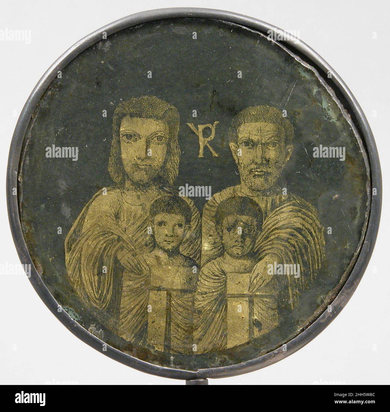 Medallion with Family Portrait 18th century (4th century style) Italian ...