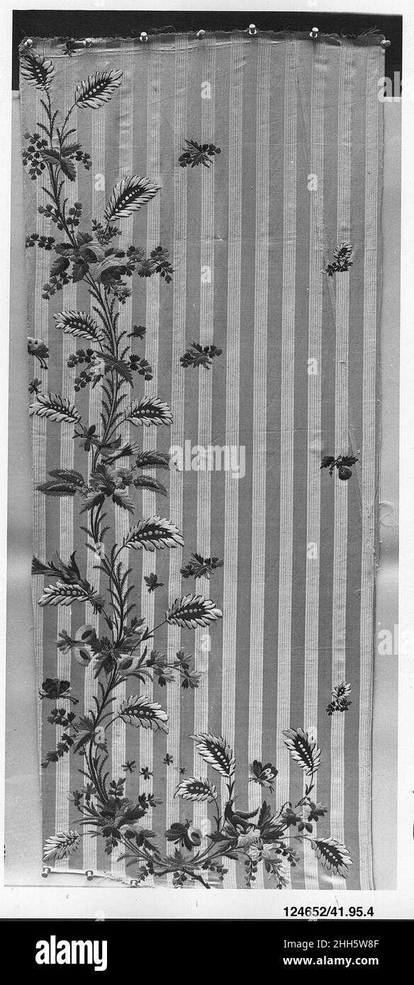 Dress panel late 18th century possibly French. Dress panel 226567 Stock ...