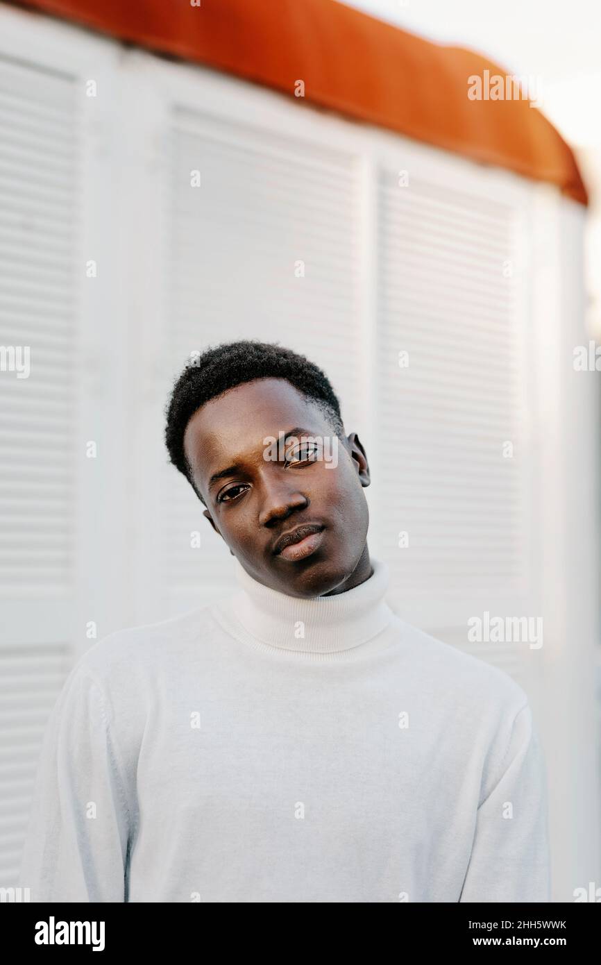 Person in white clothing hi-res stock photography and images - Alamy