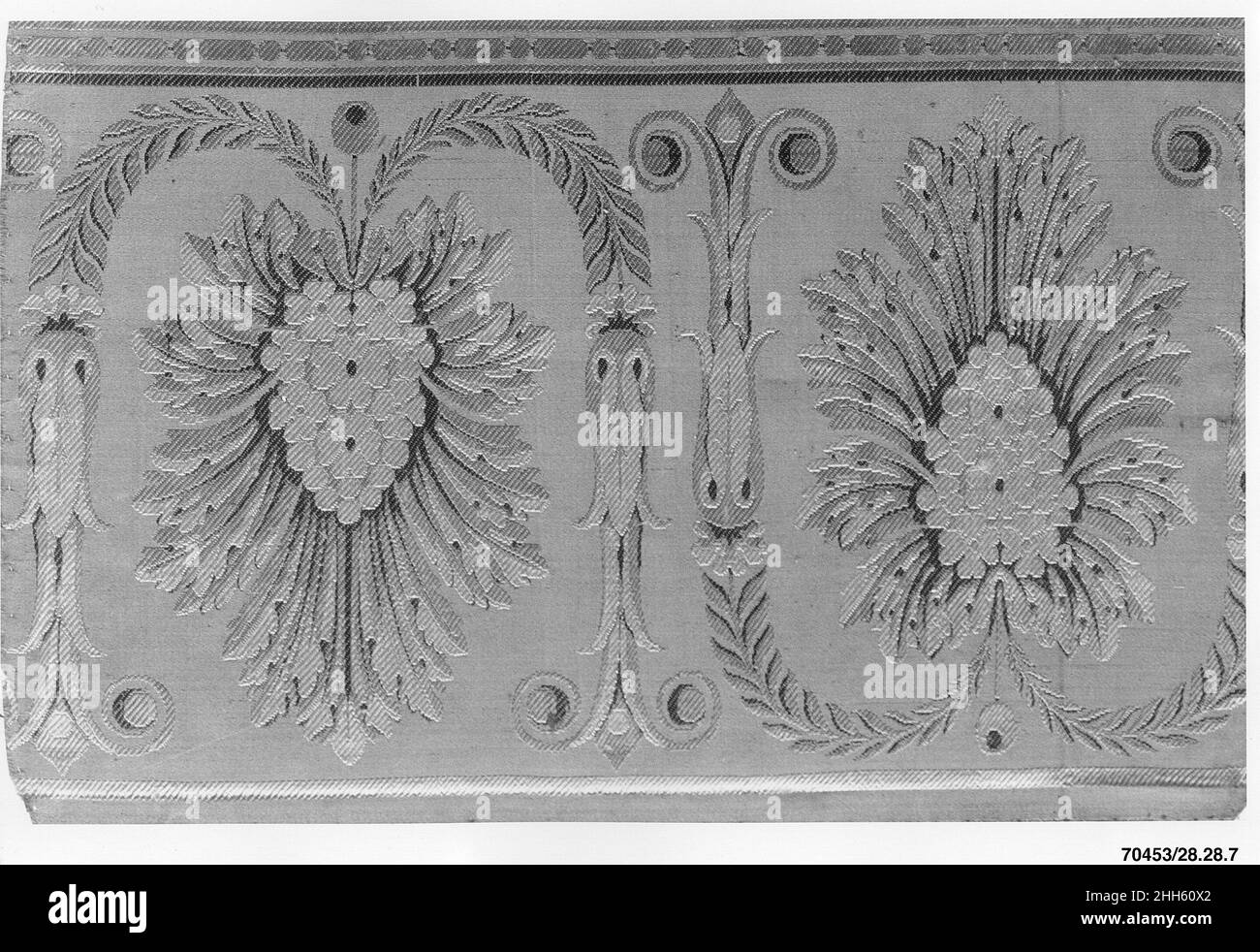 Border 1804–14 French. Border 222138 Stock Photo - Alamy