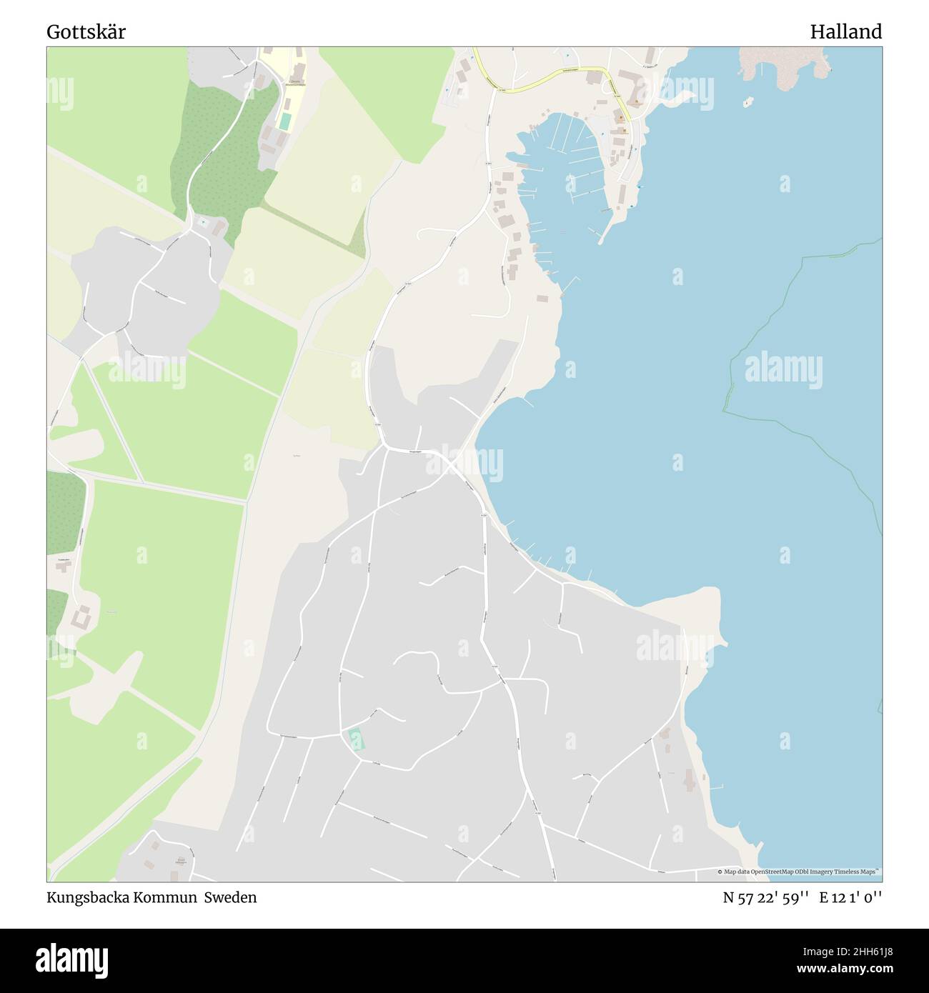 Map of kungsbacka Cut Out Stock Images & Pictures - Alamy