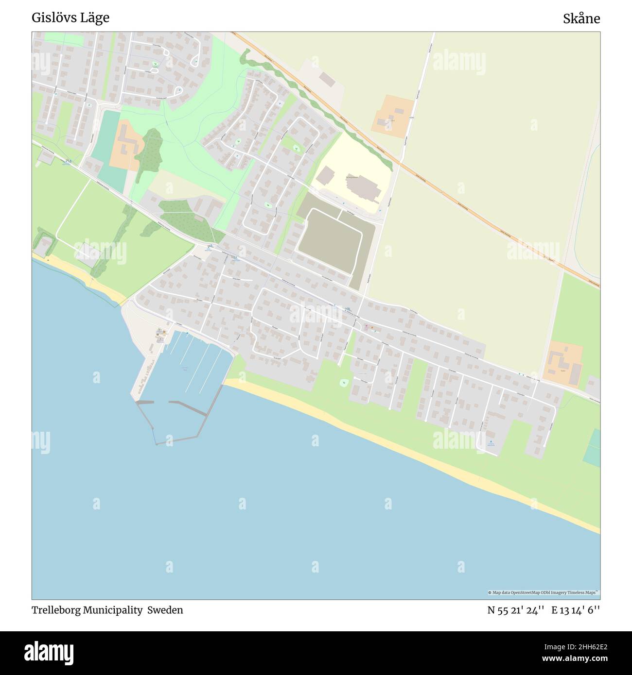 Map of trelleborg hi-res stock photography and images - Alamy