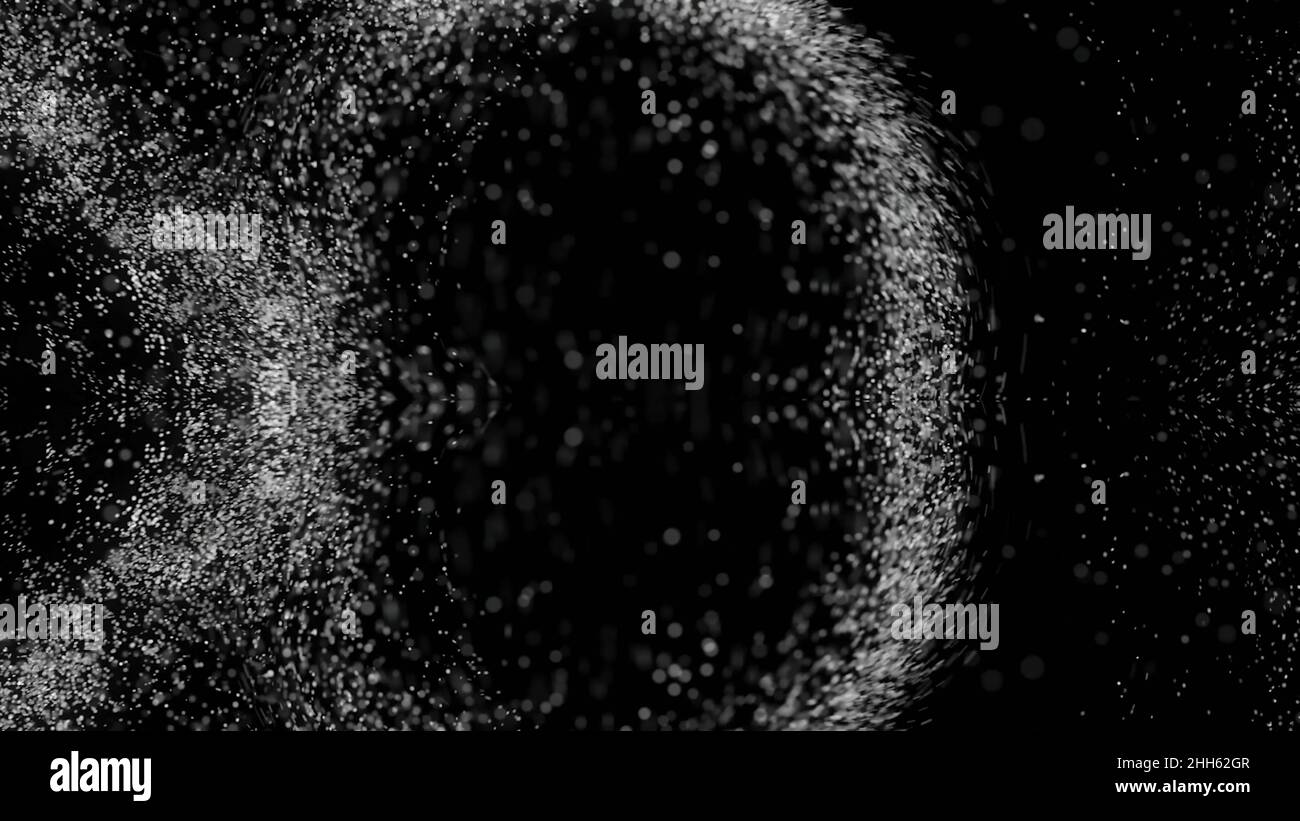 Dust move in vortex. Animation. Beautiful animation with swirls of ...