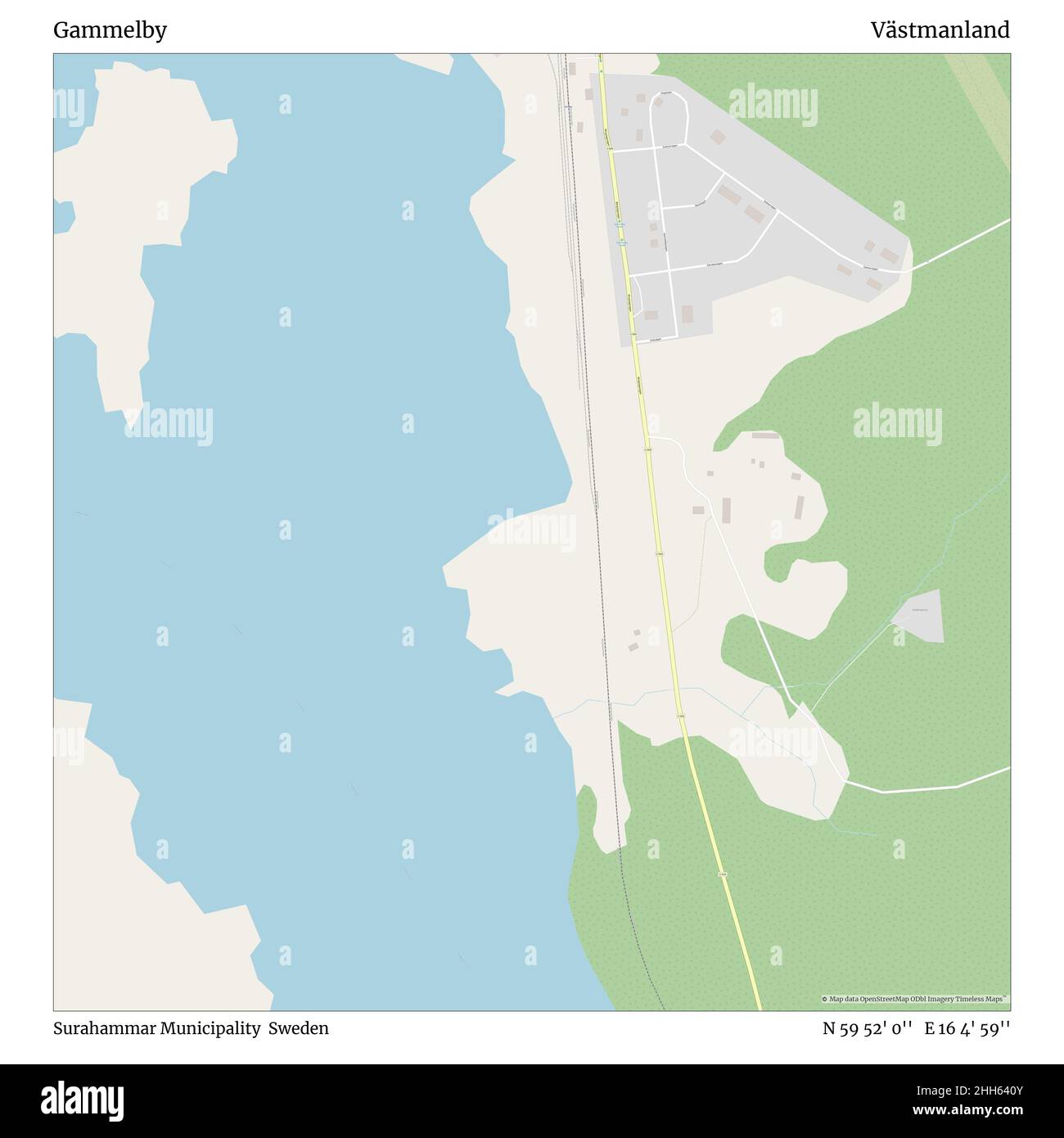 Gammelby, Surahammar Municipality, Sweden, Västmanland, N 59 52' 0'', E ...