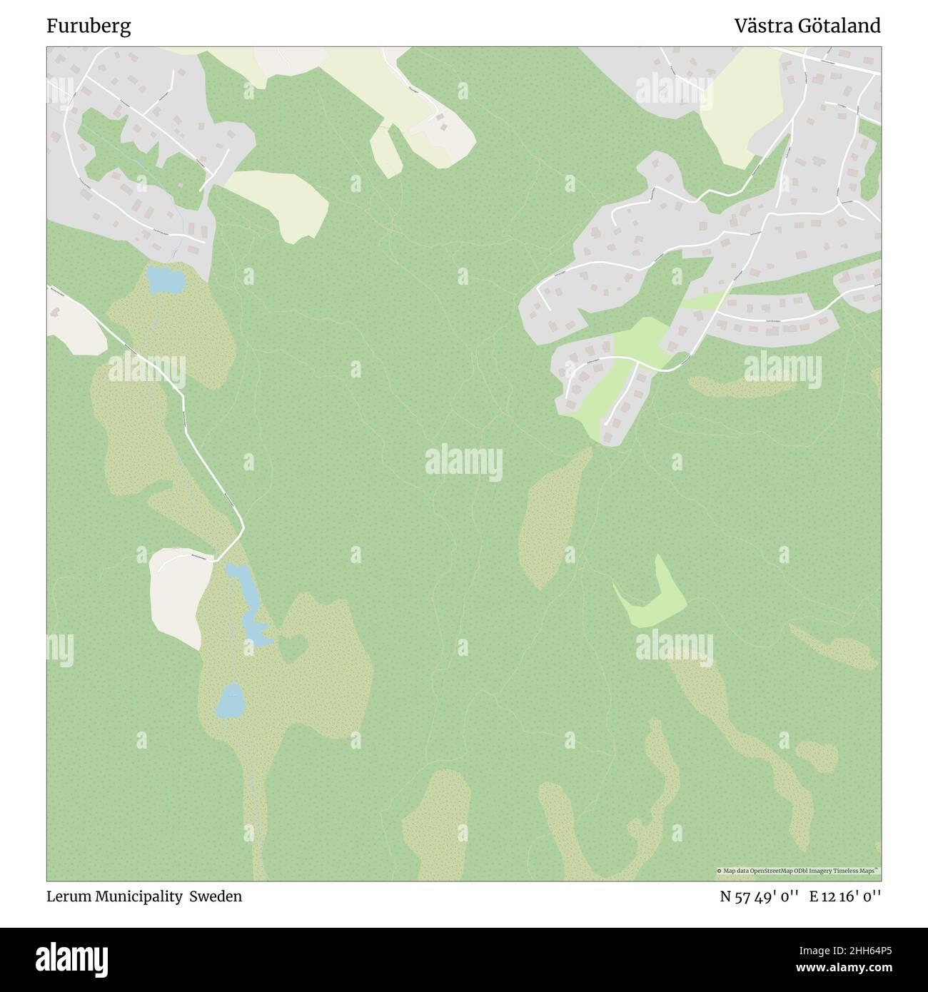 Furuberg, Lerum Municipality, Sweden, Västra Götaland, N 57 49' 0'', E ...