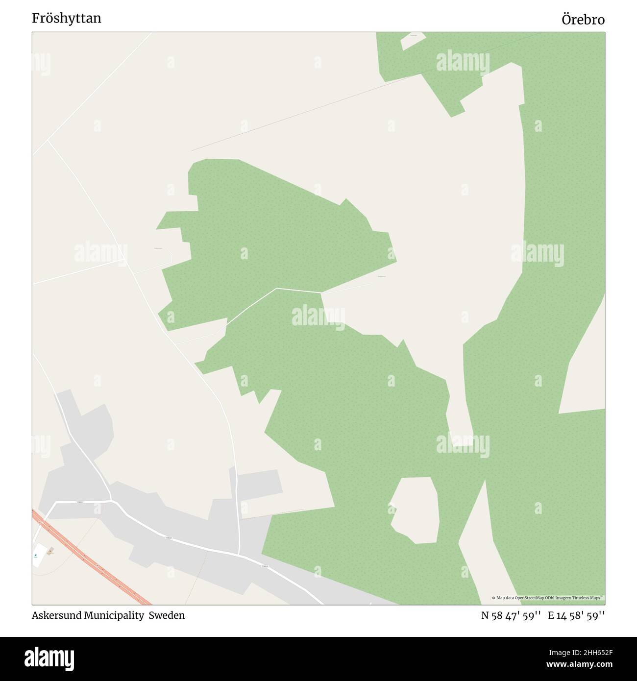 Fröshyttan, Askersund Municipality, Sweden, Örebro, N 58 47' 59'', E 14 ...