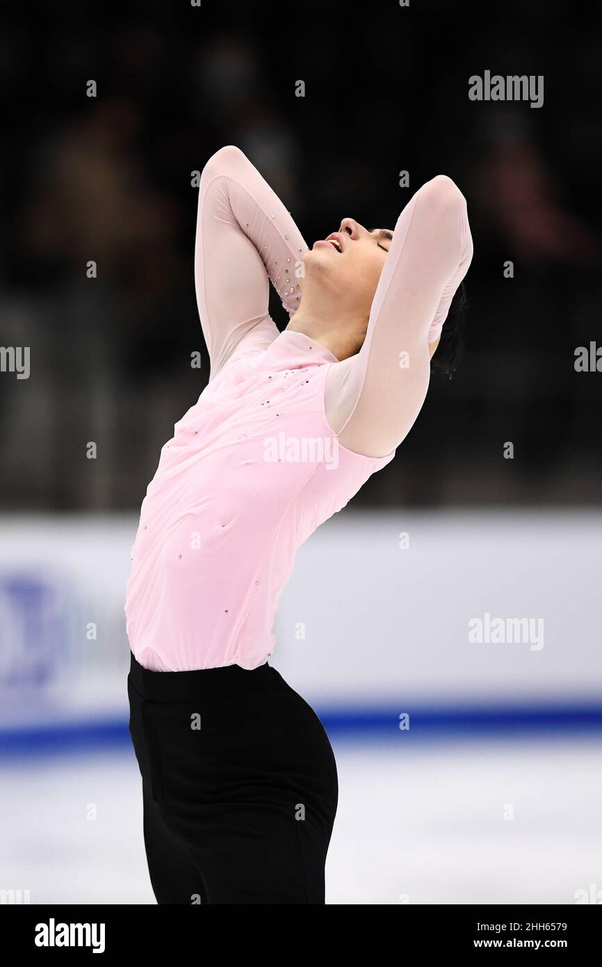 Tallinn, Estonia. 23rd January, 2022. Corey CIRCELLI (CAN), during Men ...