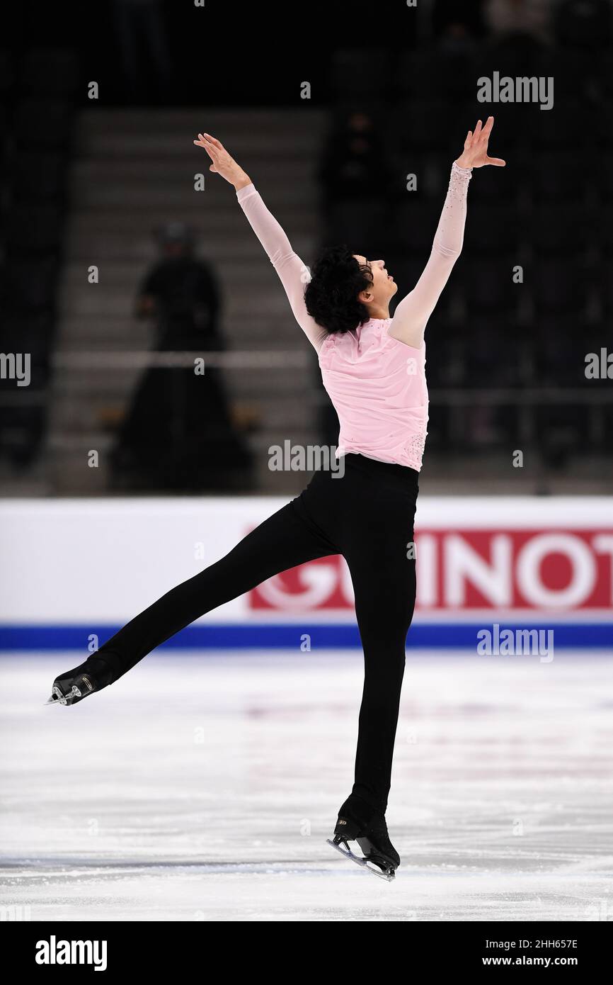 Tallinn, Estonia. 23rd January, 2022. Corey CIRCELLI (CAN), during Men ...