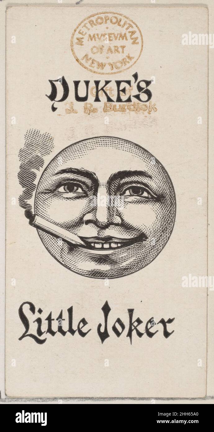 Duke's Little Joker, from the Playing Cards series (N84) to promote ...