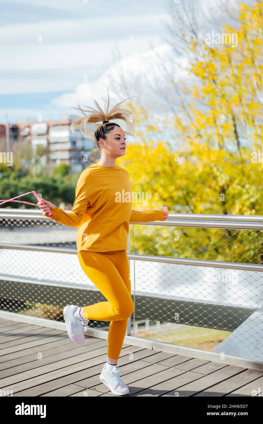 Athlete warm up rope hi-res stock photography and images - Alamy