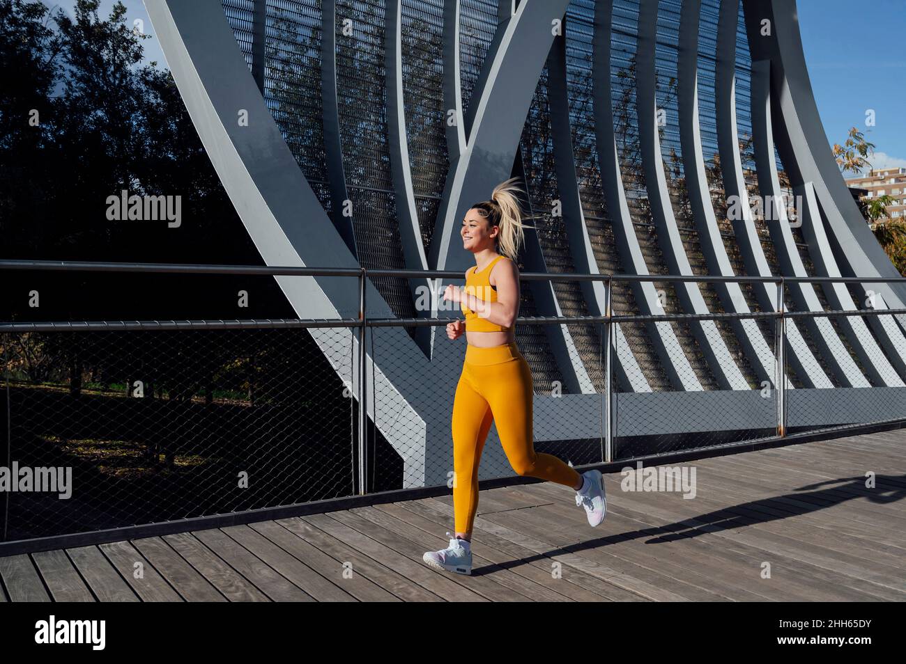 Conscious jogger jogging motion hi-res stock photography and images - Alamy