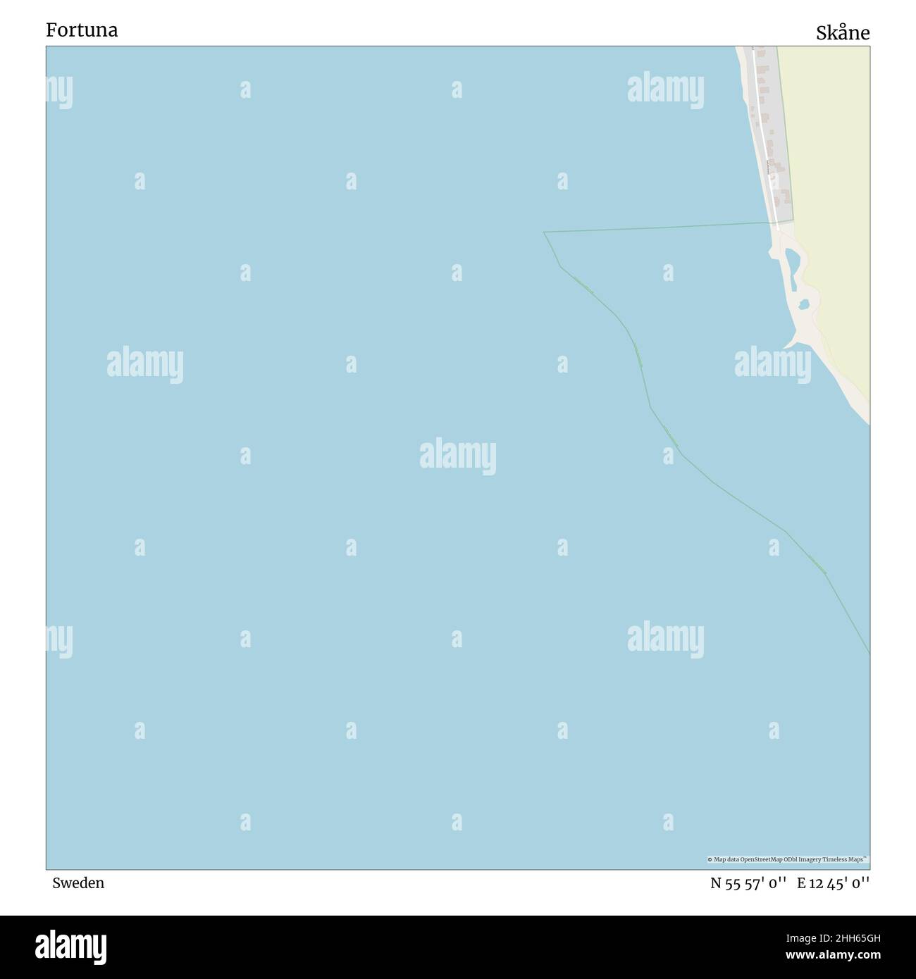 Map of fortuna Cut Out Stock Images & Pictures - Alamy