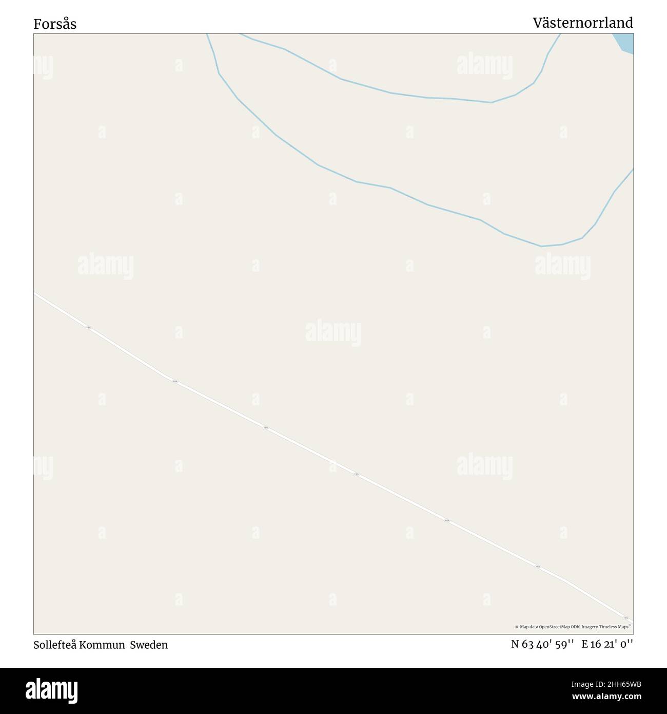 Forsås, Sollefteå Kommun, Sweden, Västernorrland, N 63 40' 59'', E 16 ...