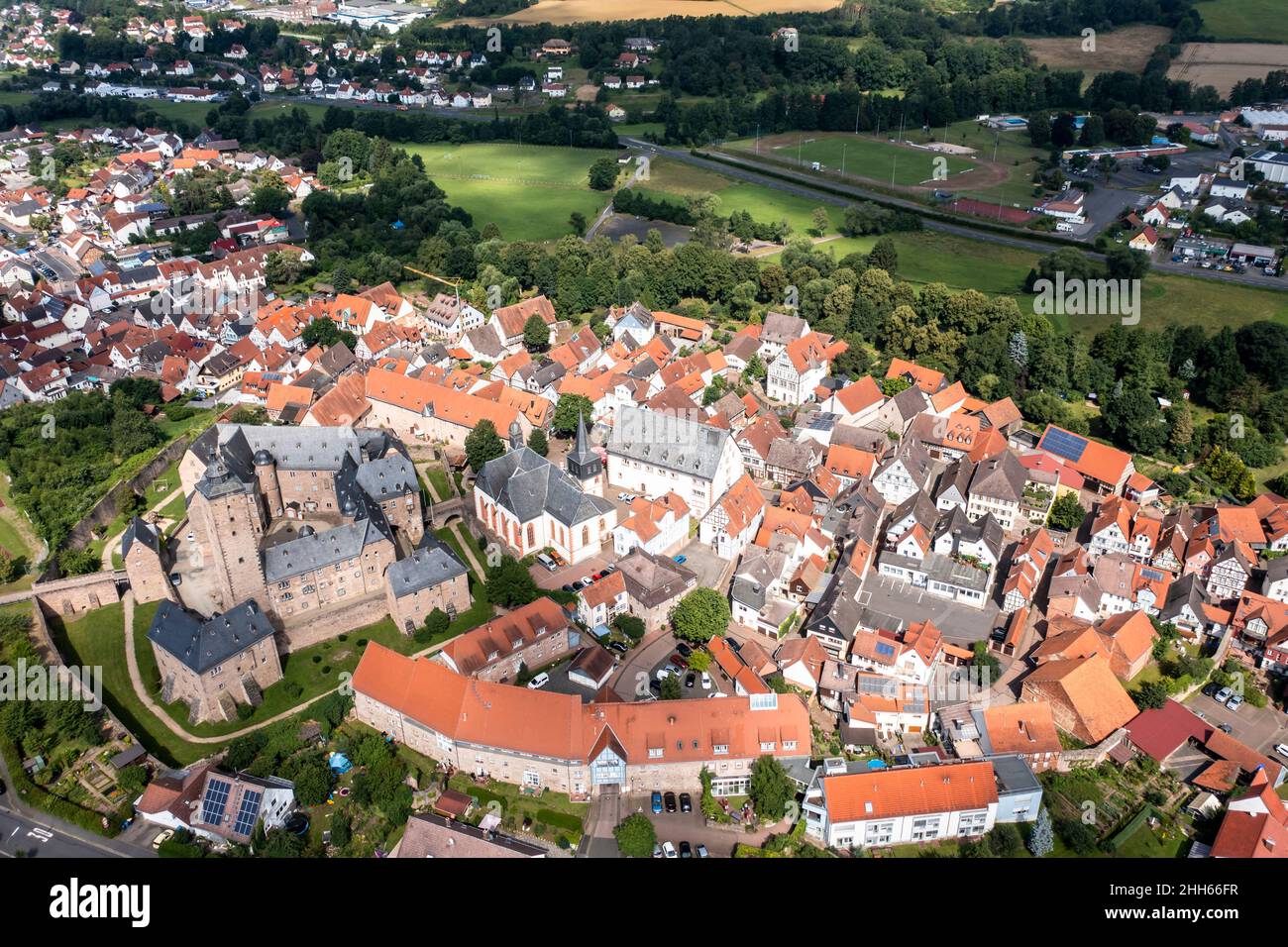 Schloss steinau hi-res stock photography and images - Alamy