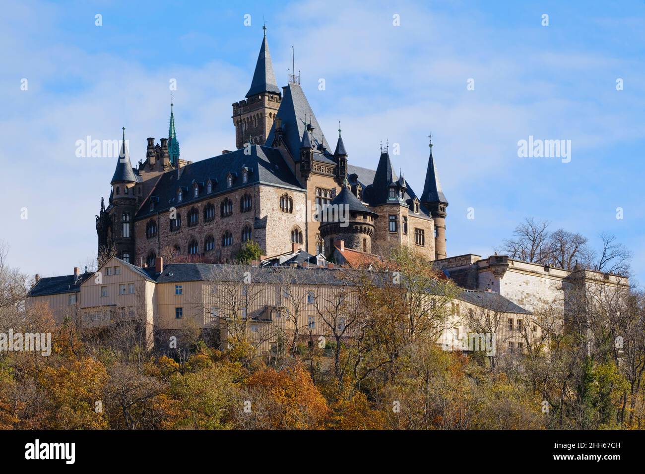Exterior wernigerode castle autumn hi-res stock photography and images ...