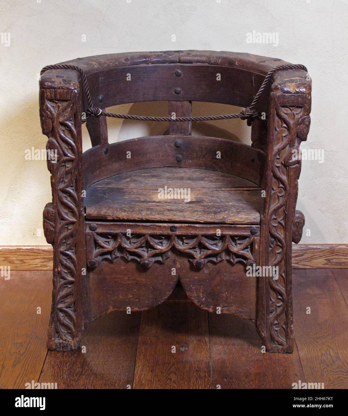 Chair 15th century Italian. Chair 467362 Stock Photo - Alamy