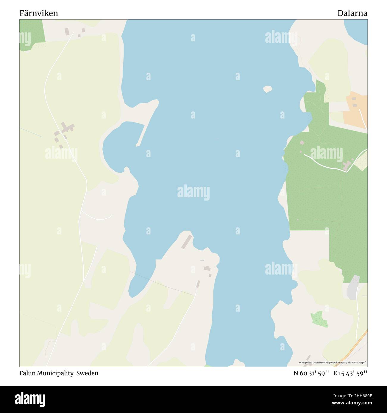 Map of falun hi-res stock photography and images - Alamy