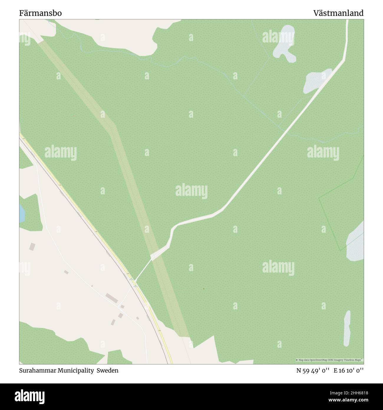 Färmansbo, Surahammar Municipality, Sweden, Västmanland, N 59 49' 0 ...