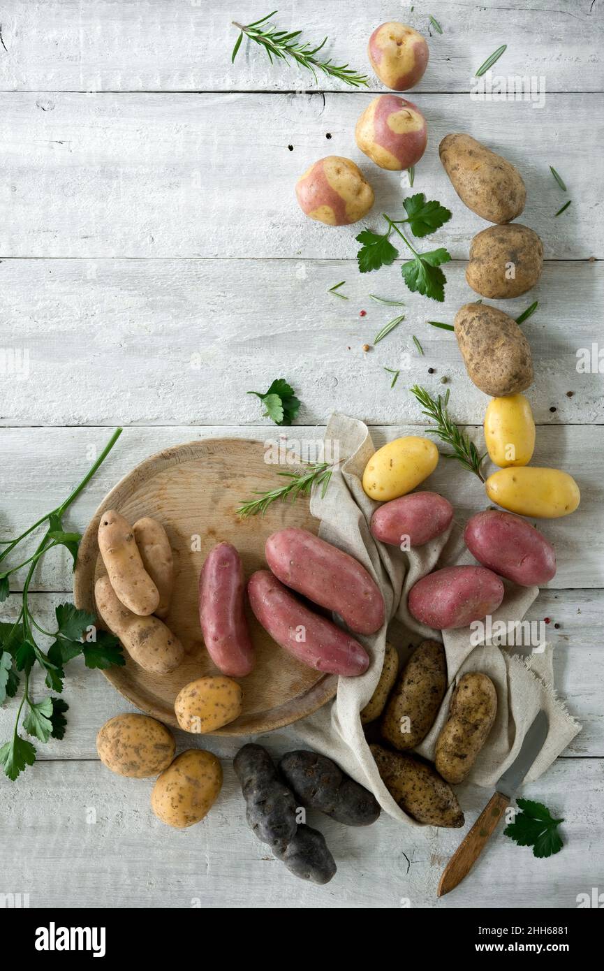 Andean potatoes hi-res stock photography and images - Alamy