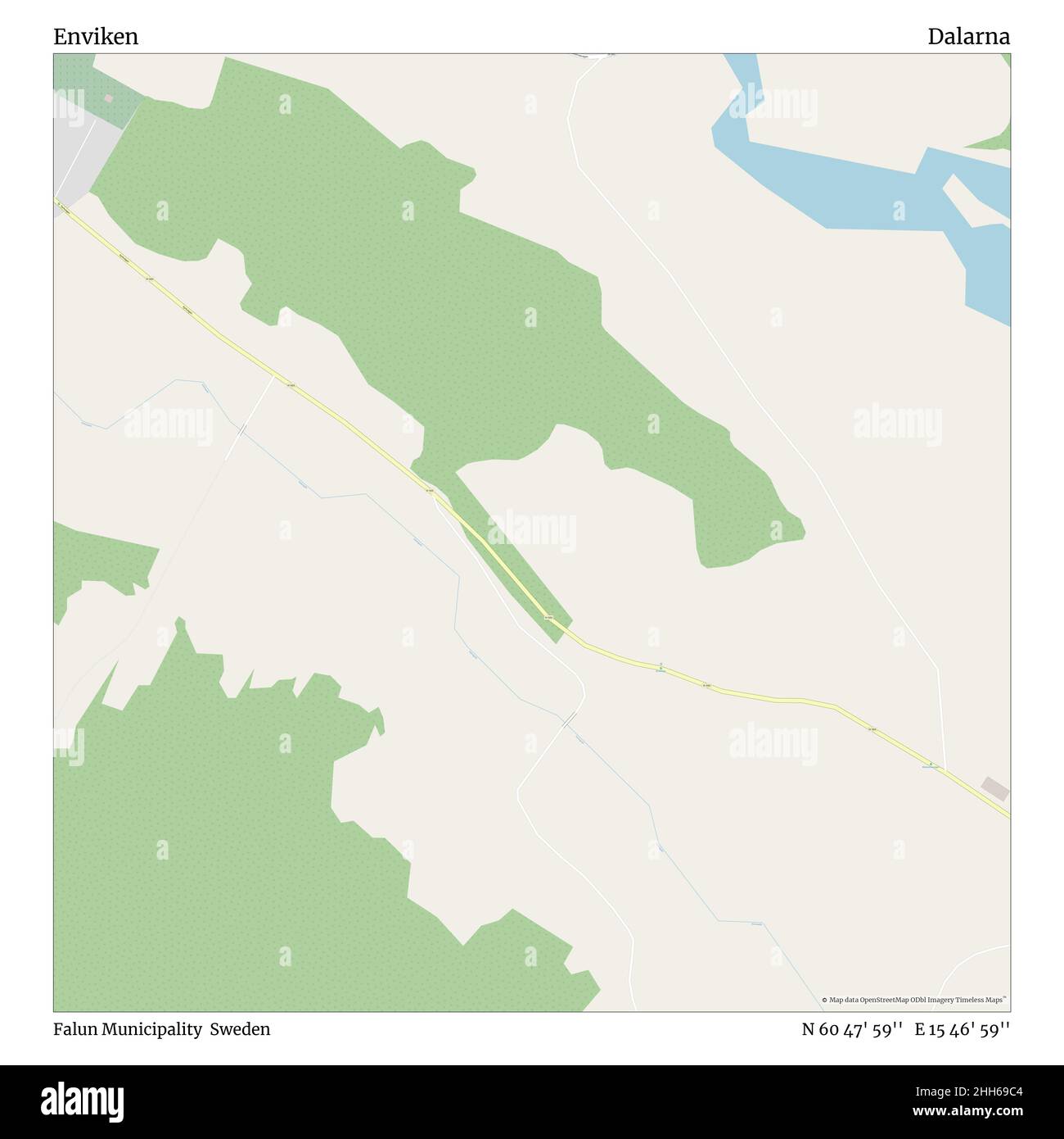 Map of falun hi-res stock photography and images - Alamy