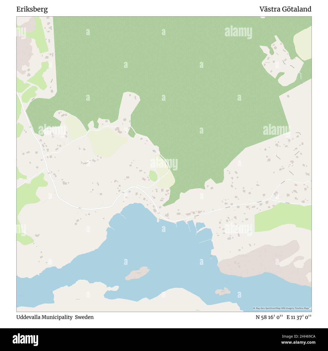 Eriksberg, Uddevalla Municipality, Sweden, Västra Götaland, N 58 16' 0 ...