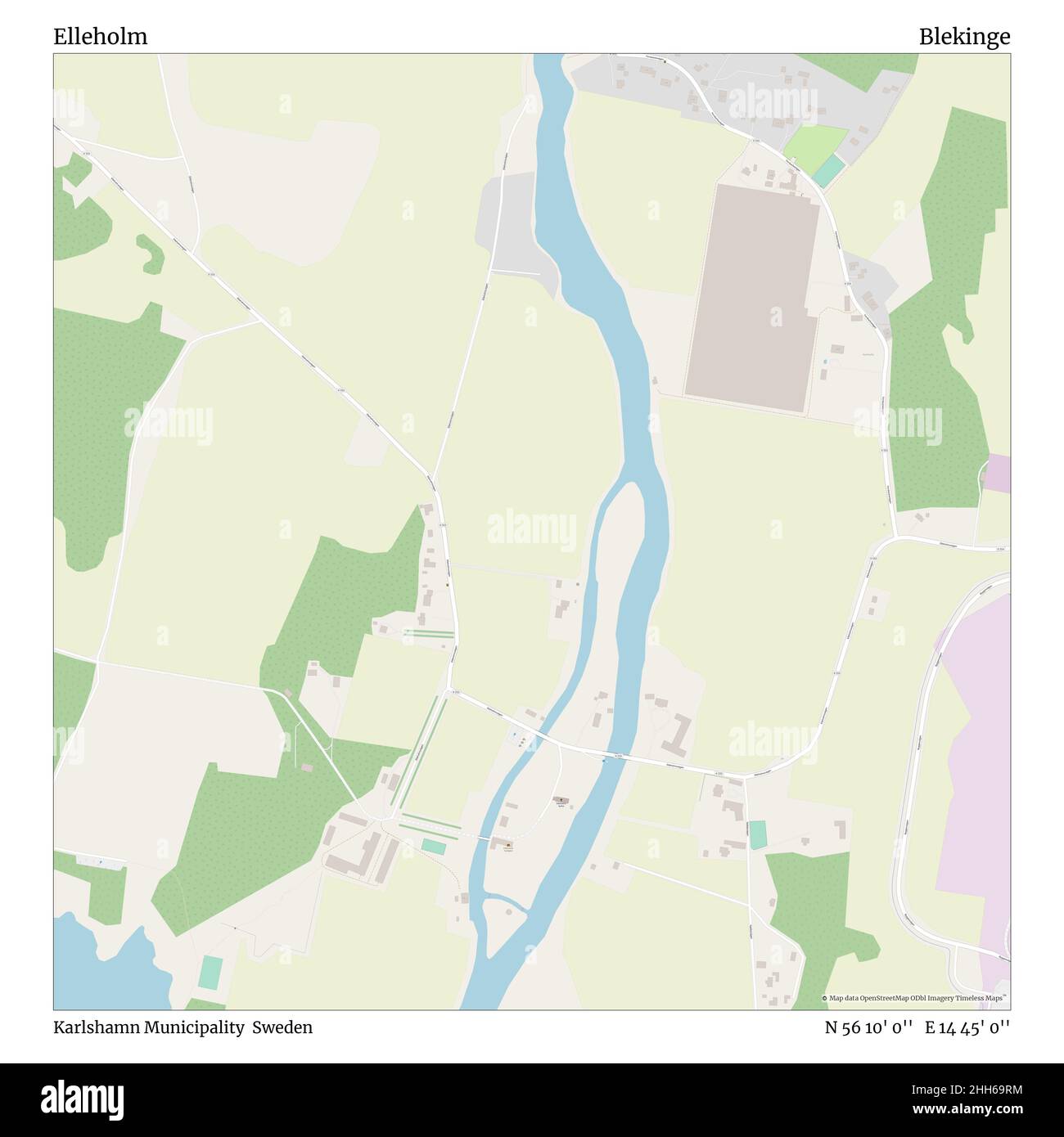 Elleholm, Karlshamn Municipality, Sweden, Blekinge, N 56 10' 0'', E 14 ...
