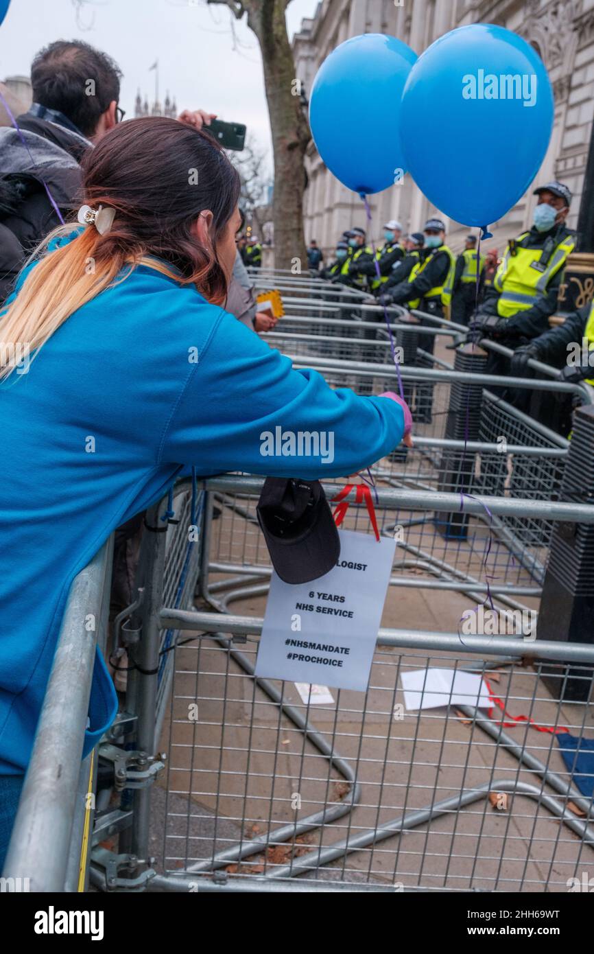 Former and current workers of the NHS have come out against the ...