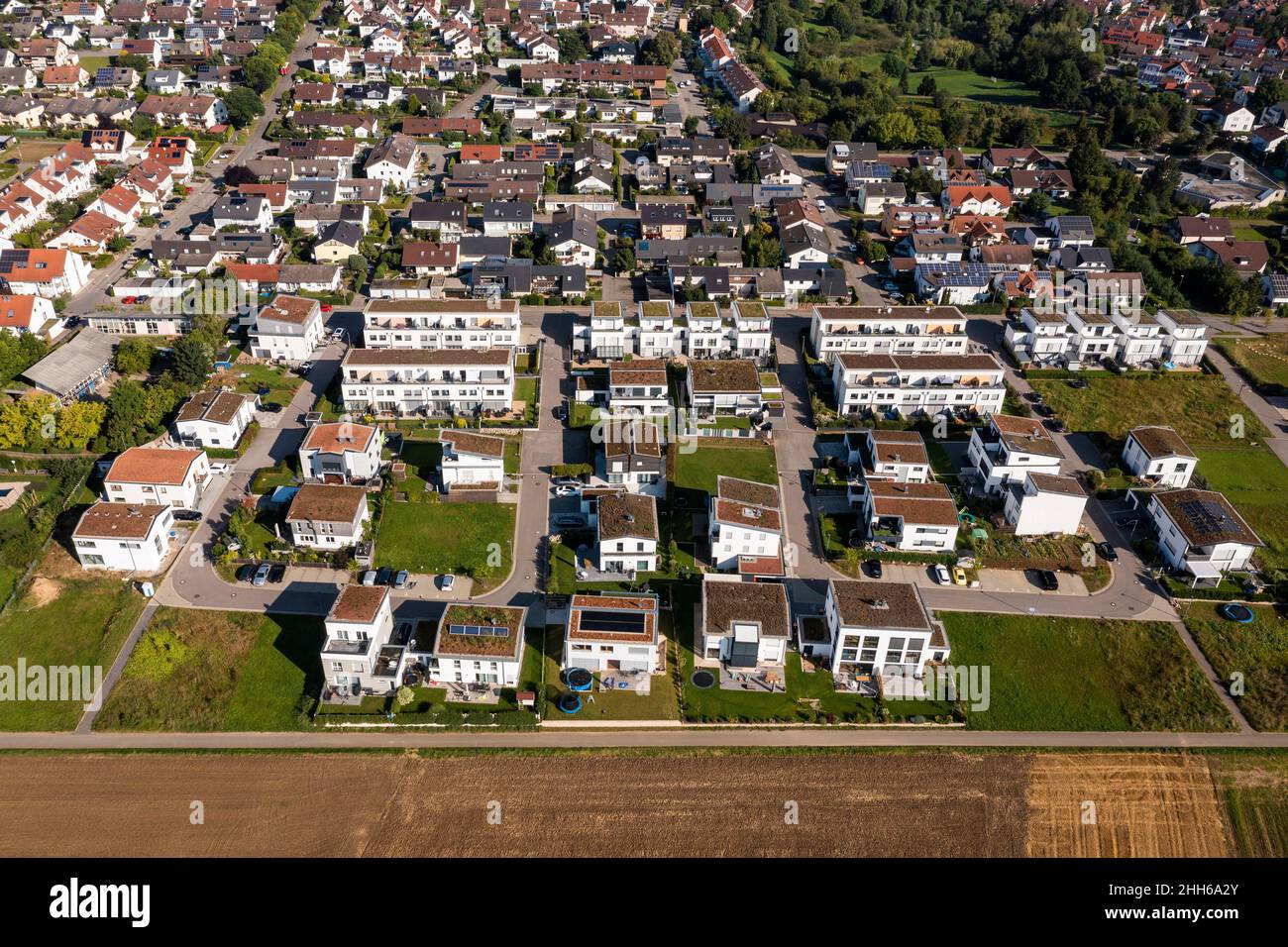 Aerial view new development area hi-res stock photography and images ...