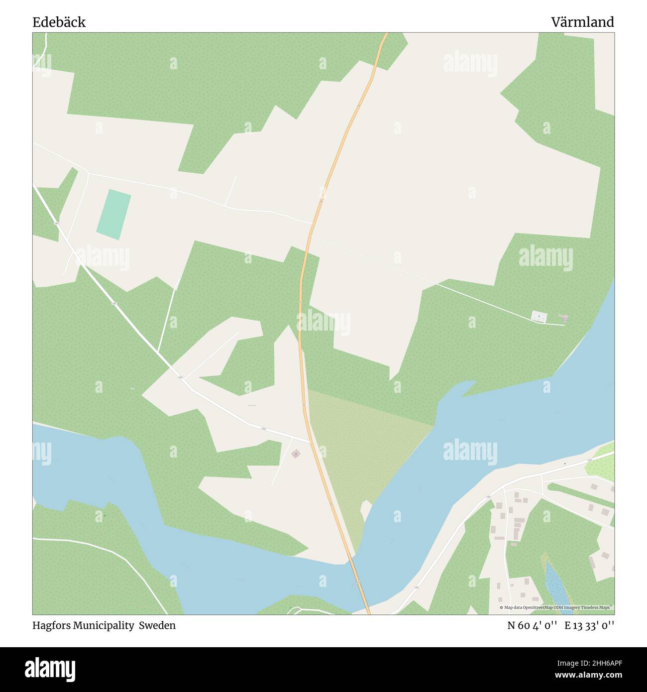 Edebäck, Hagfors Municipality, Sweden, Värmland, N 60 4' 0'', E 13 33 ...