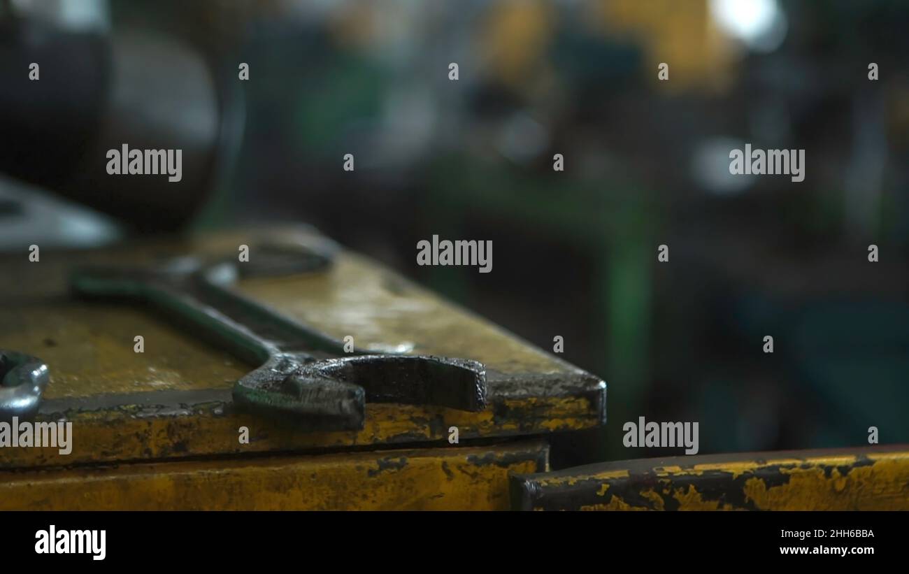 Industrial details milling machine in hi-res stock photography and ...