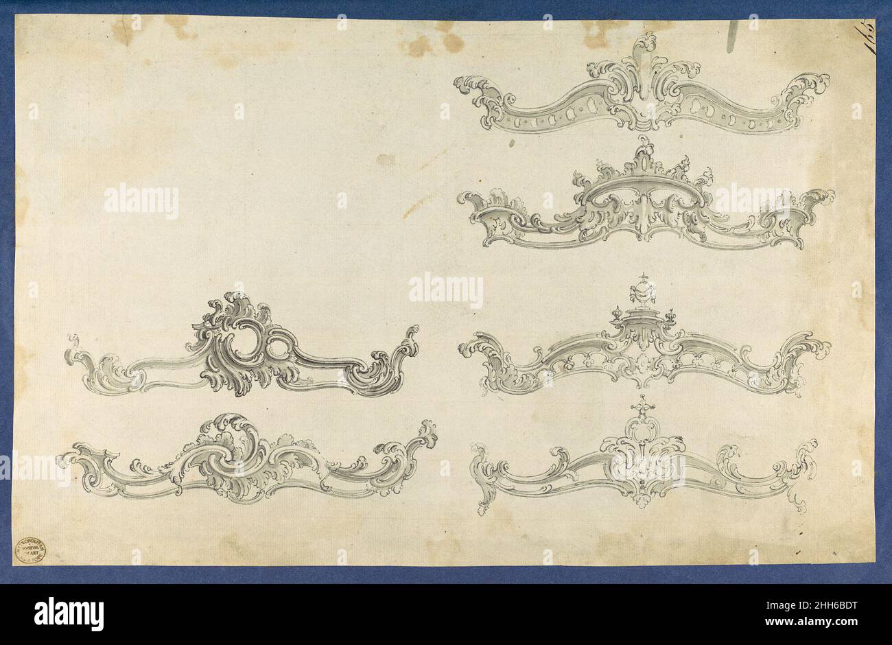 Cornices, in Chippendale Drawings, Vol. I ca. 1753–62 Thomas ...