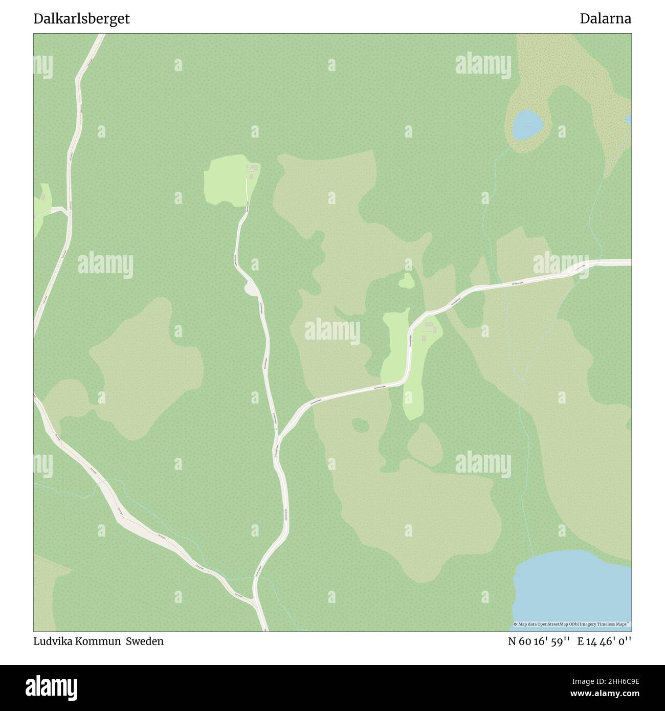 Dalkarlsberget, Ludvika Kommun, Sweden, Dalarna, N 60 16' 59'', E 14 46 ...
