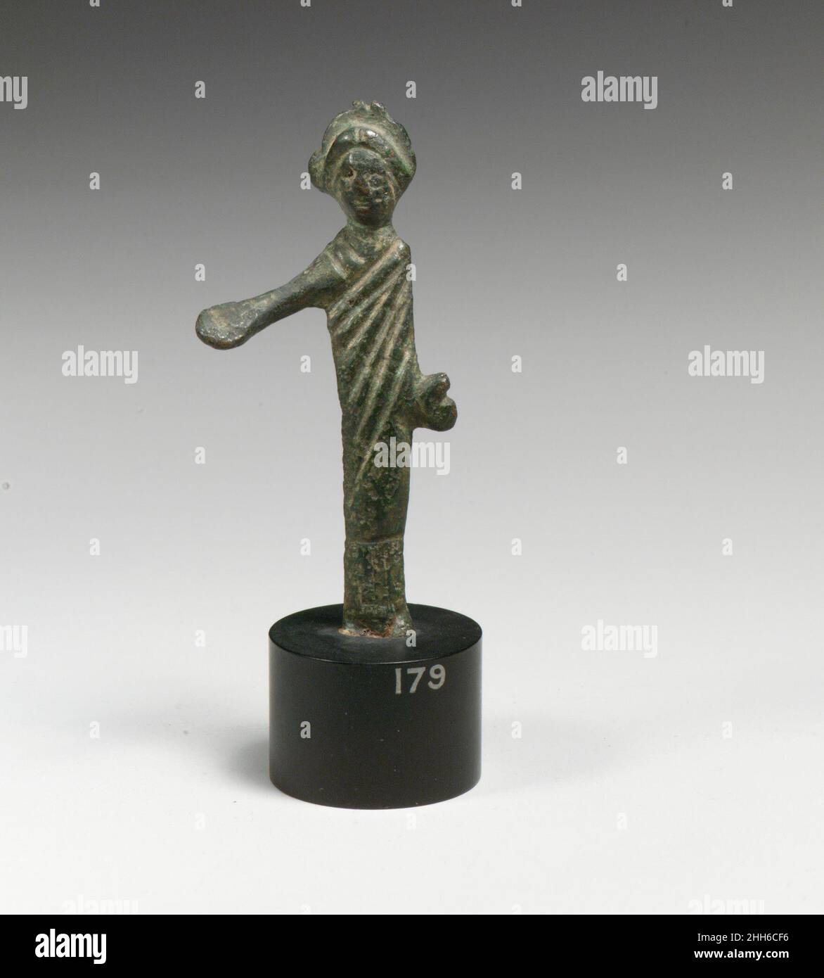 Statuette of a Woman 3rd–1st century B.C. Etruscan Left hand protruding ...
