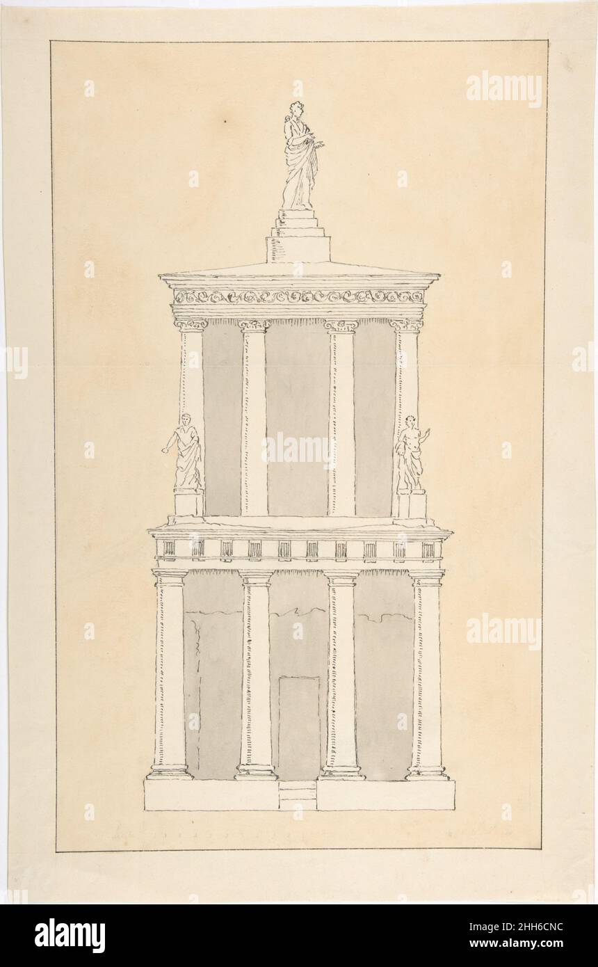 Design for Tomb of Mamier 18th century Anonymous, French, 18th century ...