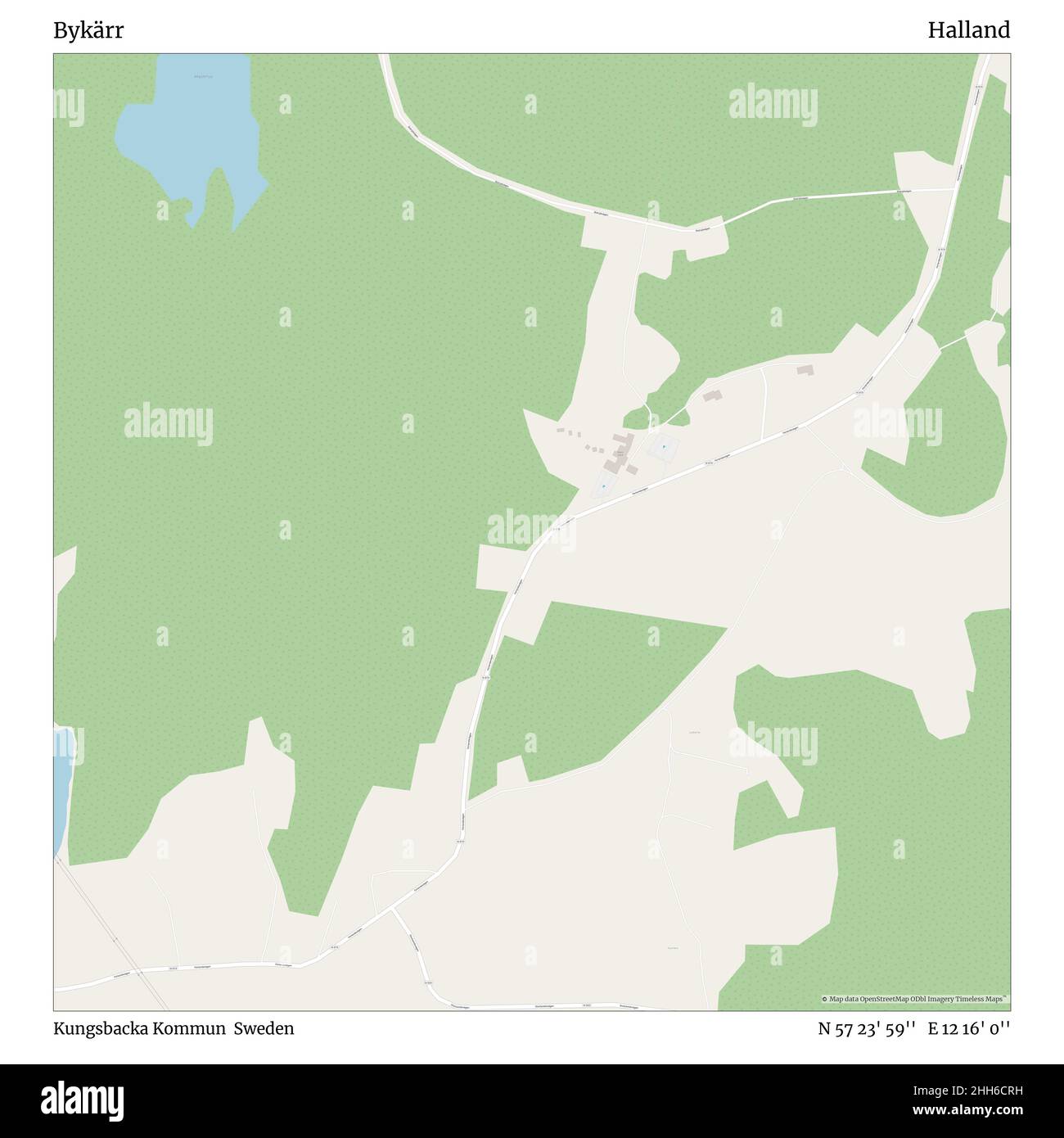 Map of kungsbacka Cut Out Stock Images & Pictures - Alamy