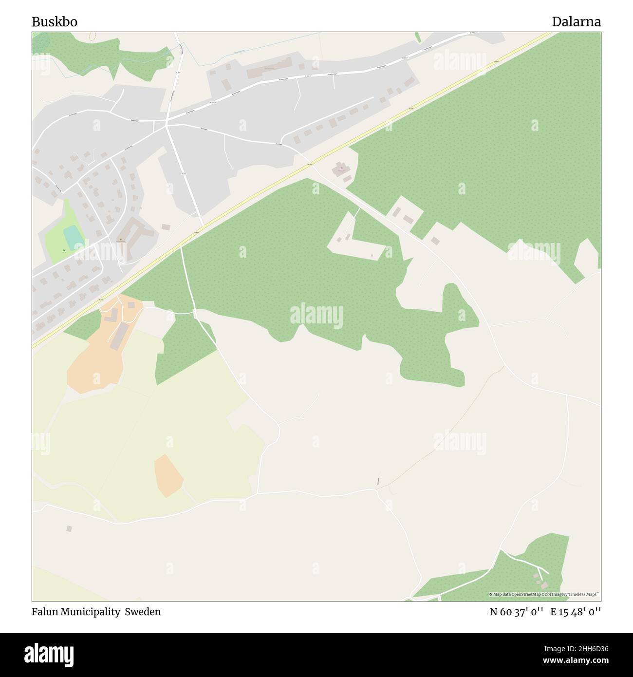 Map of falun hi-res stock photography and images - Alamy