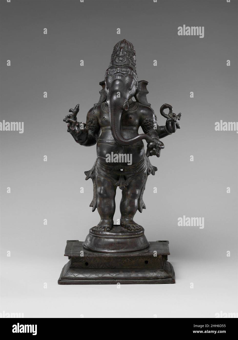 Ganesha 12th century India (Tamil Nadu) The potbellied, elephant-headed ...