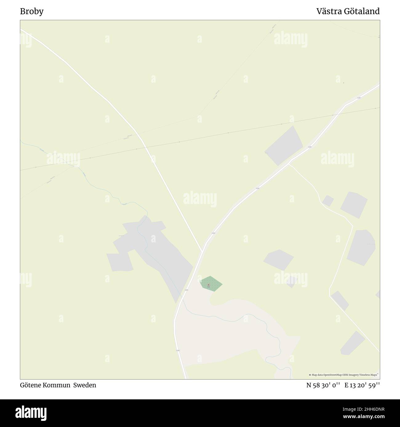 Broby, Götene Kommun, Sweden, Västra Götaland, N 58 30' 0'', E 13 20 ...