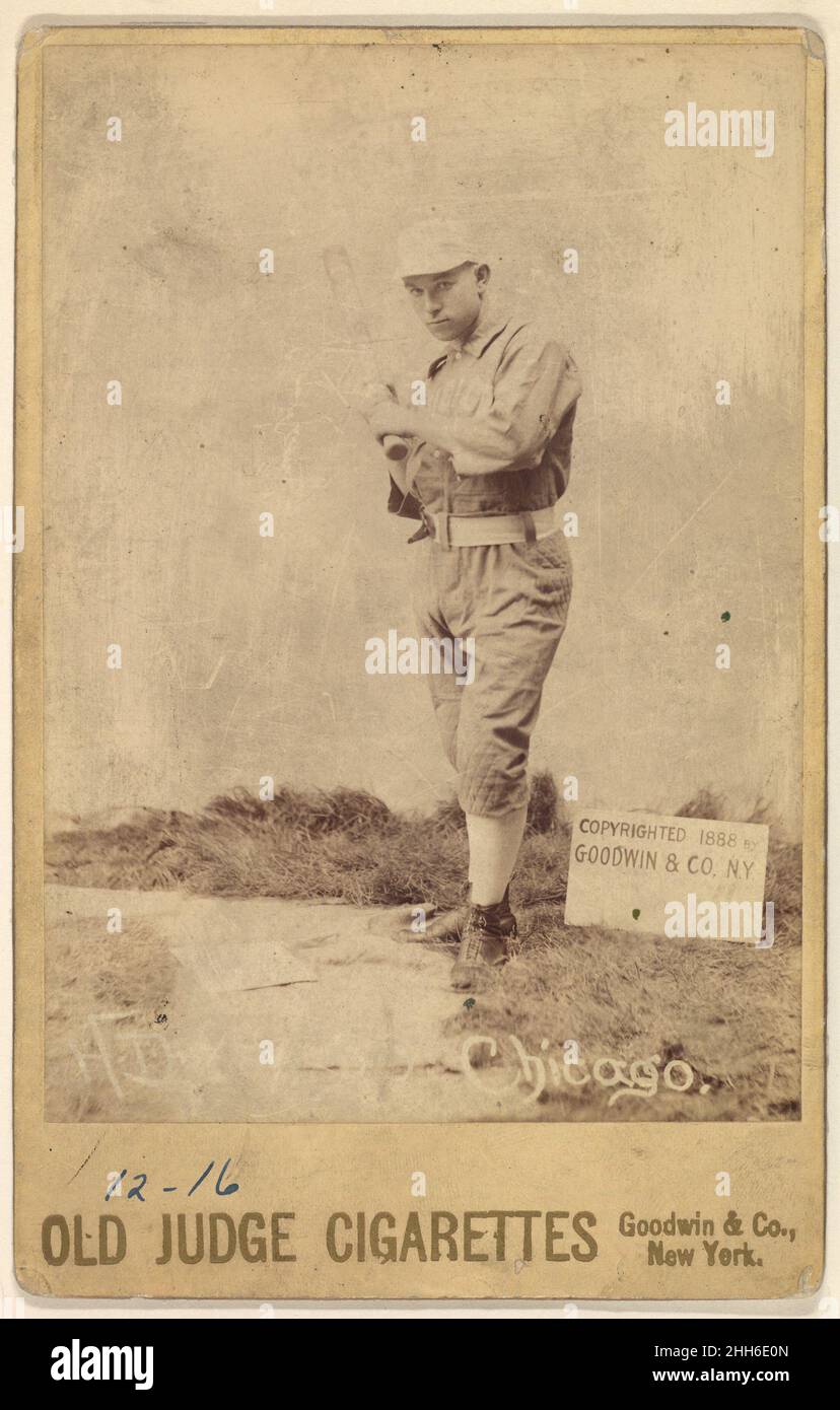 Chicago, from the series Old Judge Cigarettes 1888 Issued by Goodwin ...