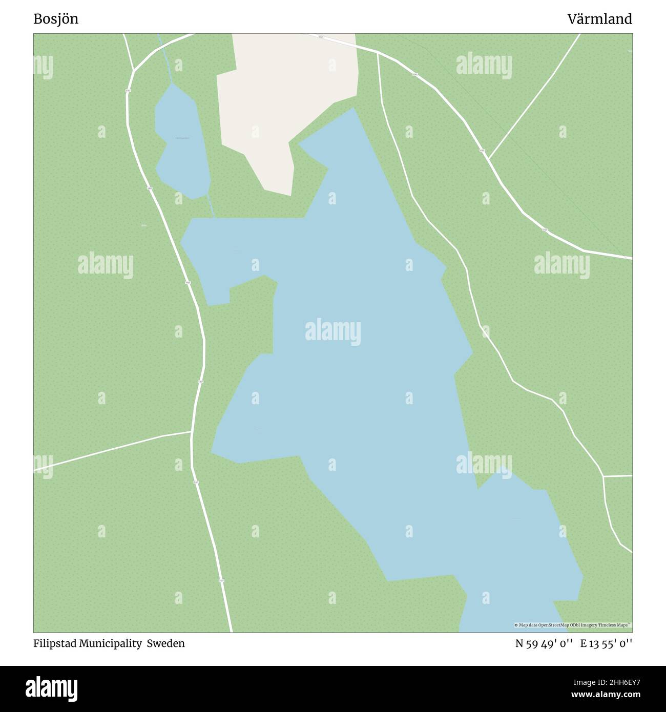 Bosjön, Filipstad Municipality, Sweden, Värmland, N 59 49' 0'', E 13 55 ...