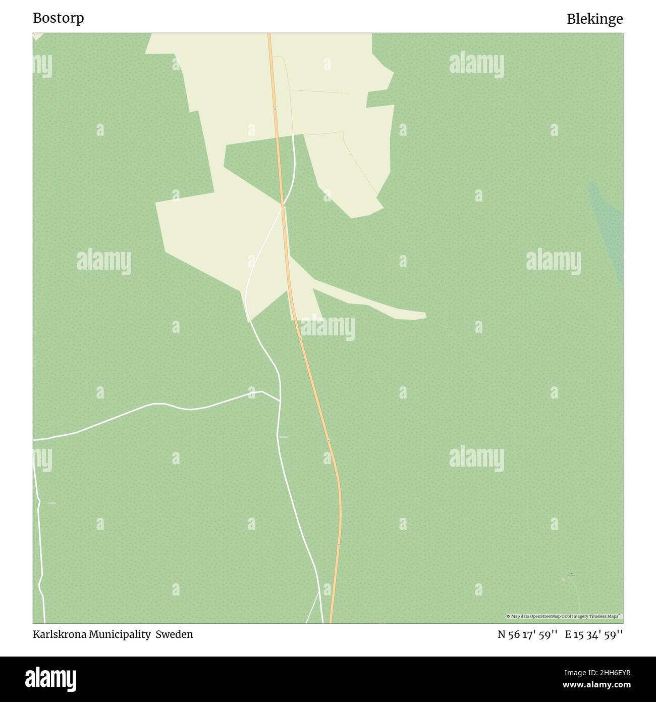 Bostorp, Karlskrona Municipality, Sweden, Blekinge, N 56 17' 59'', E 15 ...