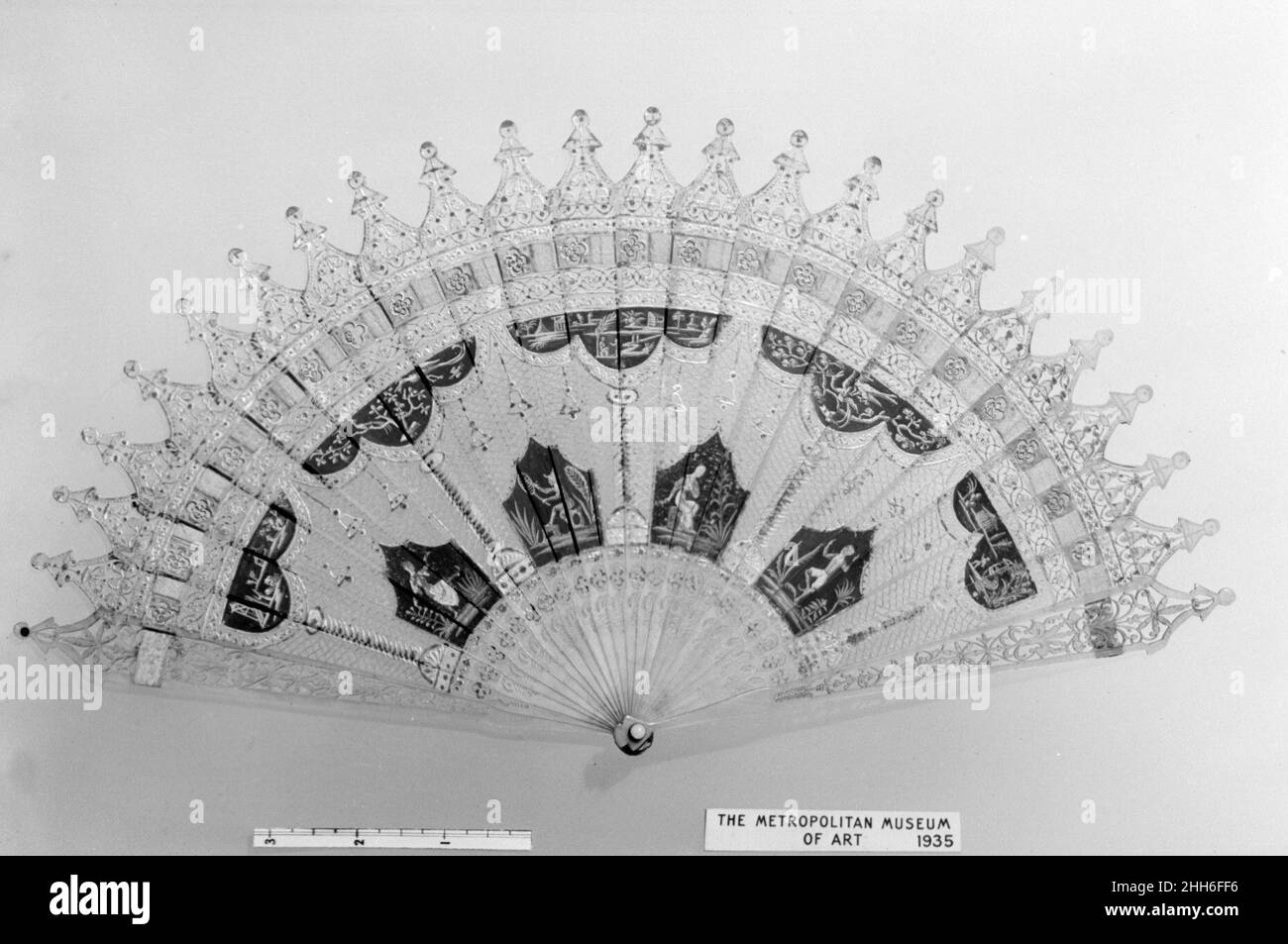 Fan early 19th century French. Fan. French. early 19th century. Horn ...