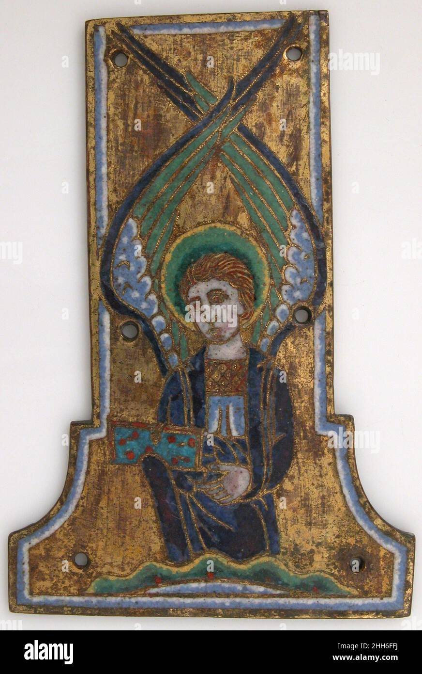 Plaque from a Cross with the Winged Man of Saint Matthew ca. 1185–95 ...