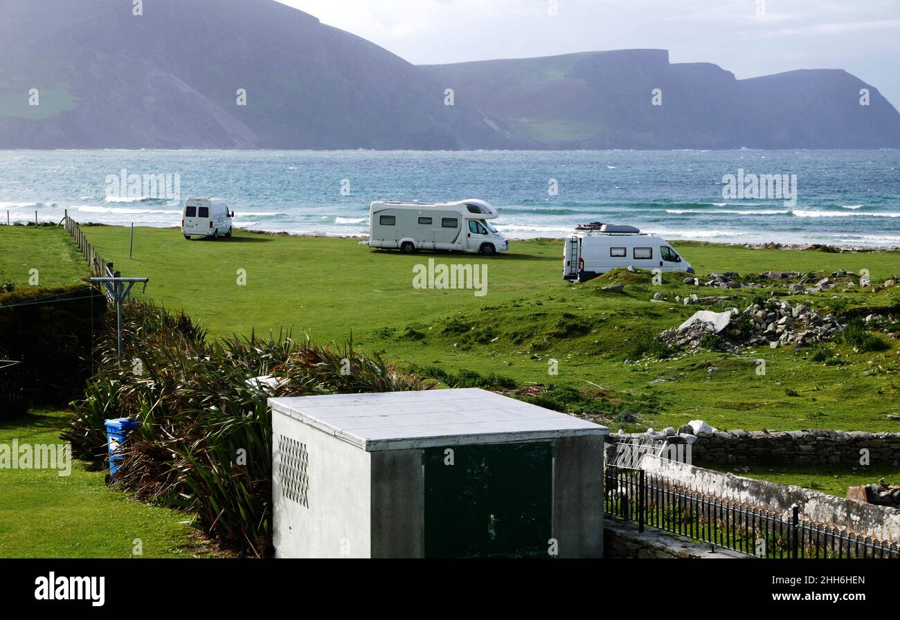 Keel, Achill Island, County Mayo, Ireland, Europe Stock Photo - Alamy