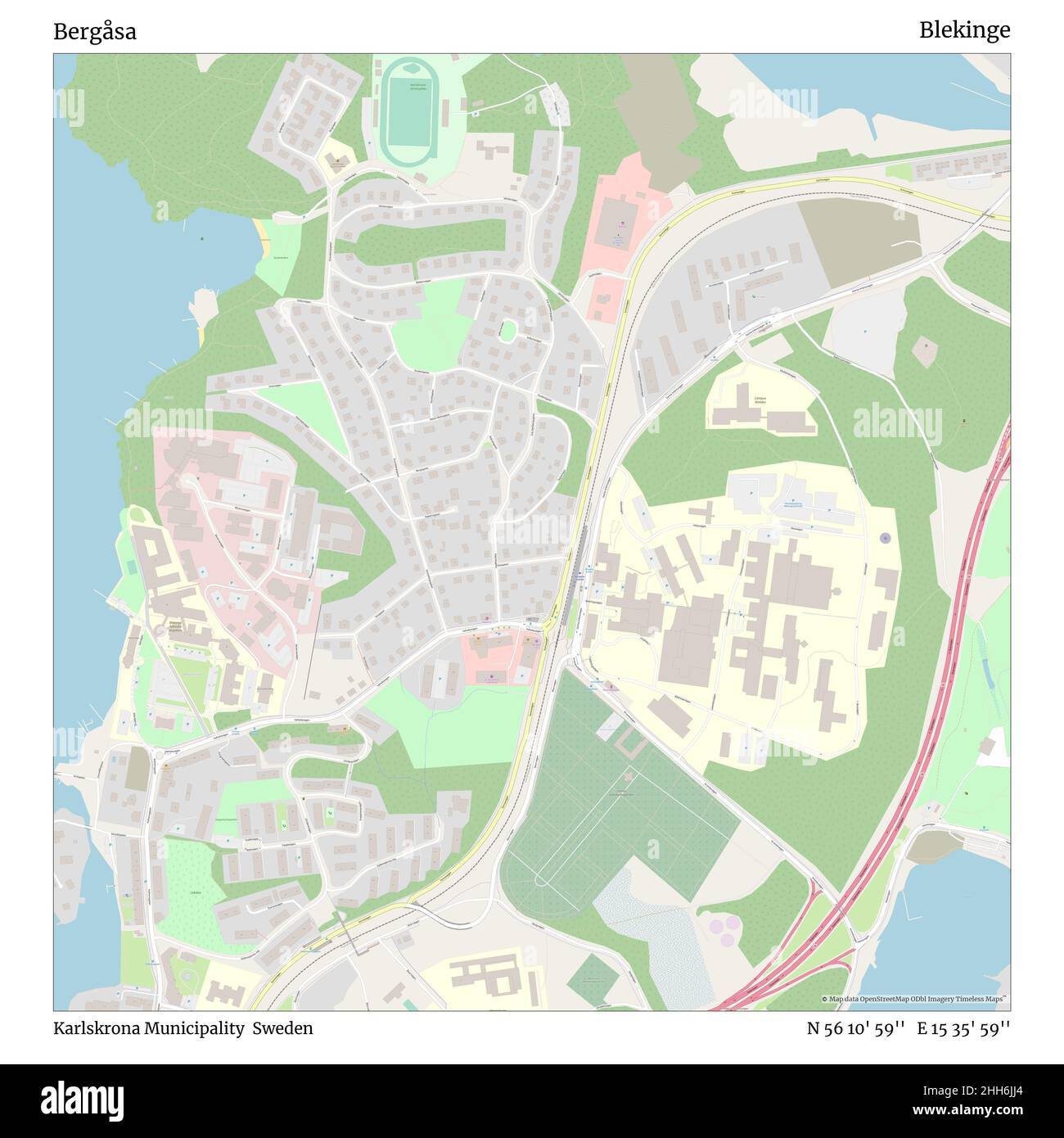 Bergåsa, Karlskrona Municipality, Sweden, Blekinge, N 56 10' 59'', E 15 ...