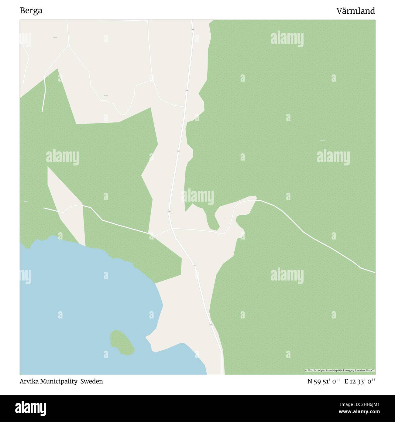 Map of berga hi-res stock photography and images - Alamy