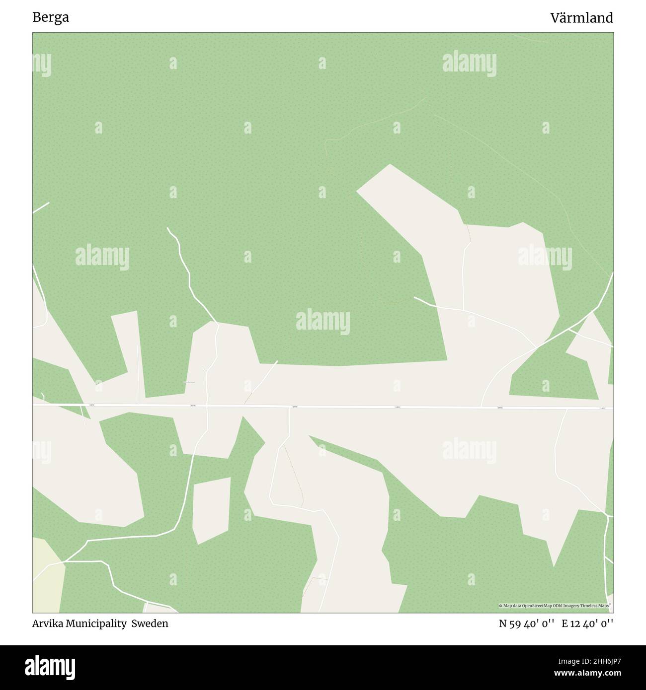 Berga map Cut Out Stock Images & Pictures - Alamy